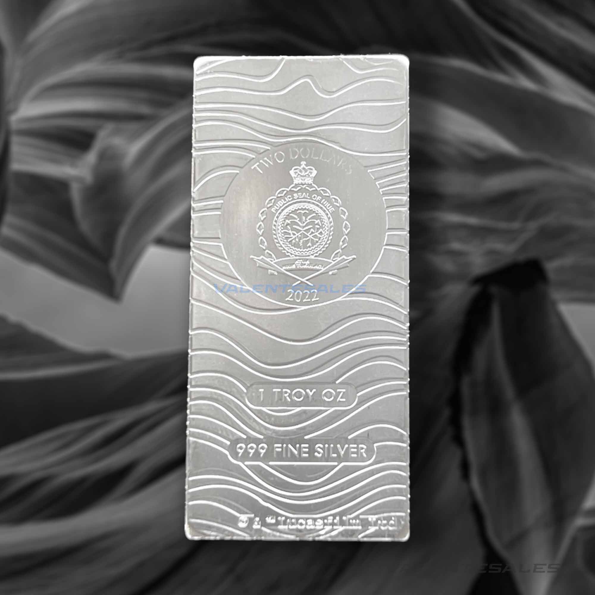 1 Oz Silver Star Wars Official Mandalorian Beskar Bar Niue - Etsy