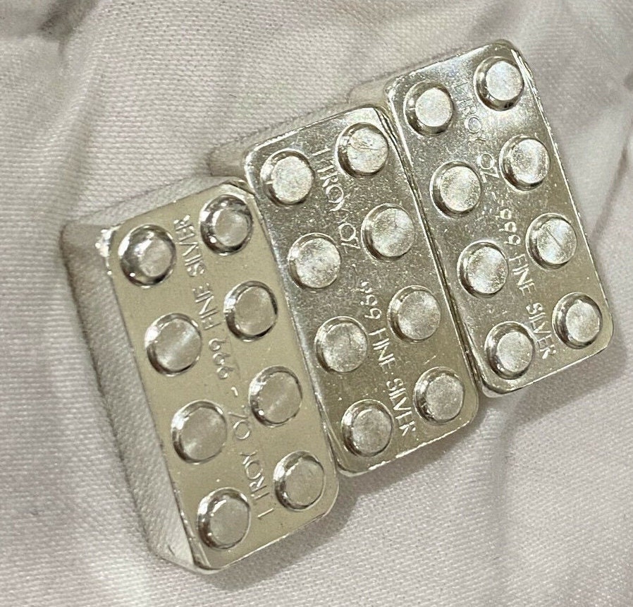 1 Oz Silver Lego-likemonarch Building Blocks .999 Usable 1 - Etsy