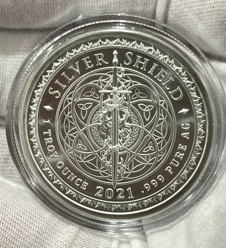1 Oz .999 Silver Shield TRIVIUM GIRLS BU Round Free Capsule - Etsy