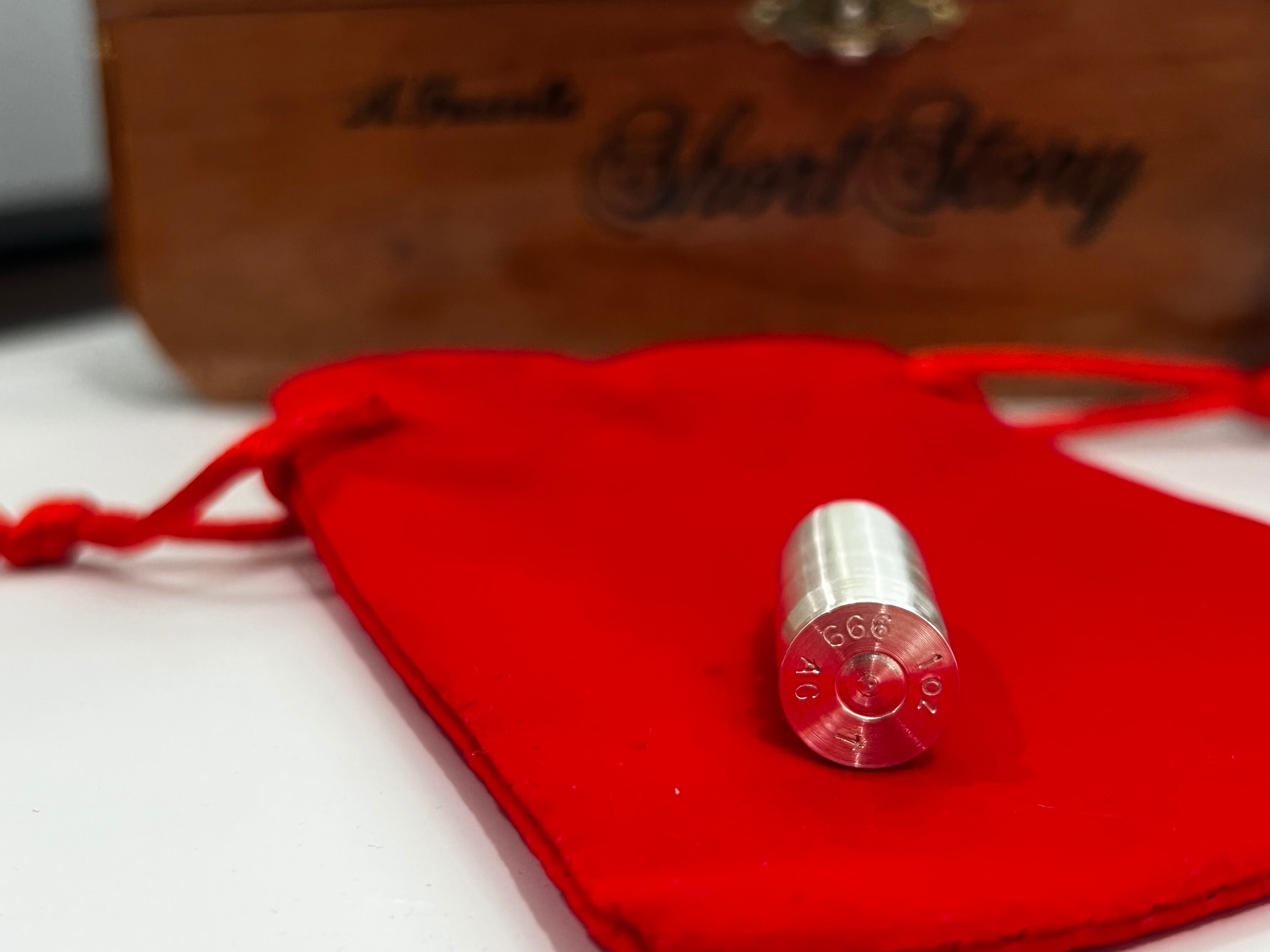 1 Oz Silver Solid .45 Caliber Bullet Replica - Etsy