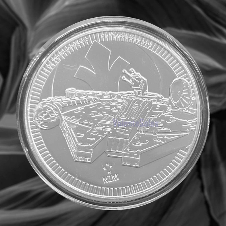 1 Oz Niue Silver Star Wars Millennium Falcon Coin - Etsy
