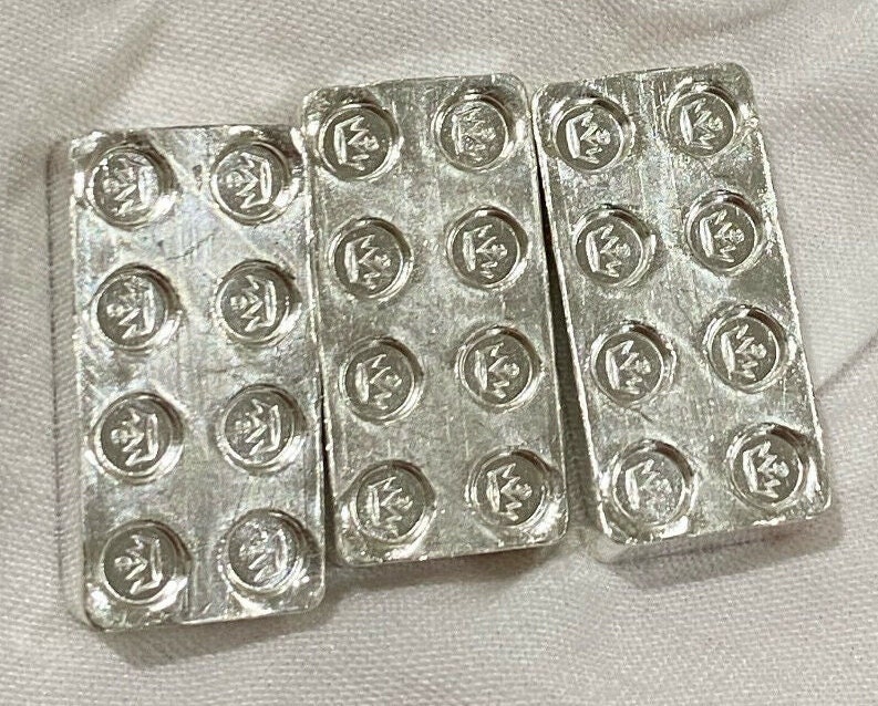 1 Oz Silver Lego-likemonarch Building Blocks .999 Usable 1 - Etsy