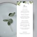 GRACE Wedding Menu Printable Template Download Editable for Wedding ...