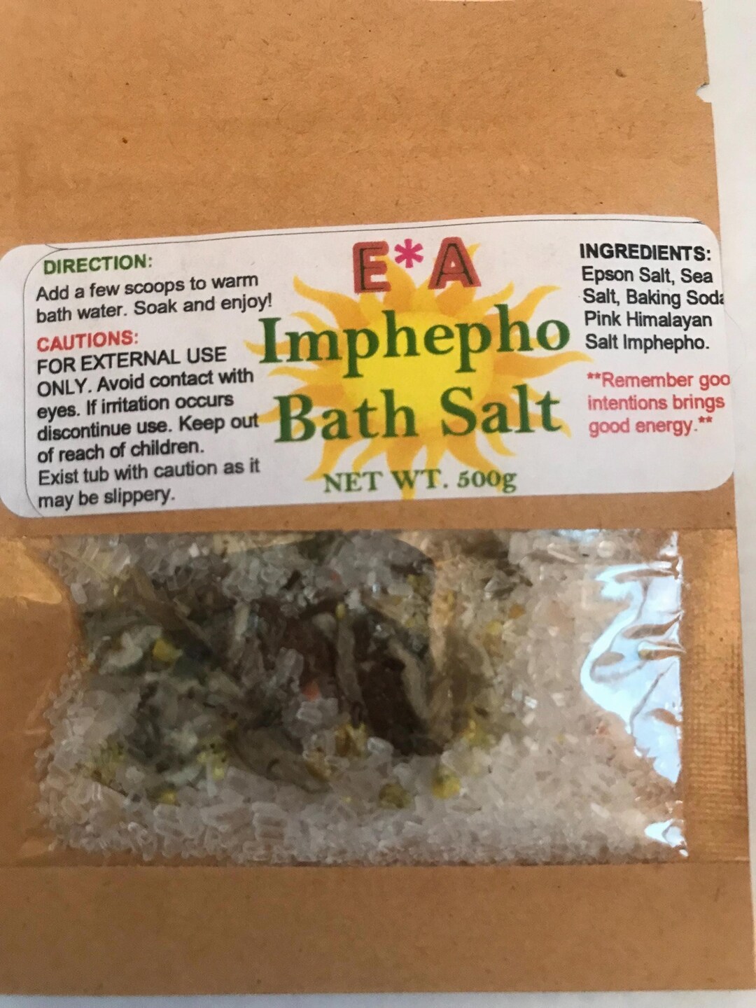 Imphepho Balt Salt. - Etsy
