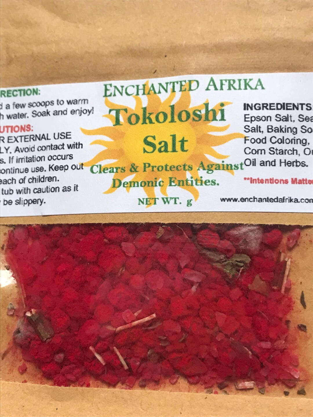 Tokoloshi (aka Demonic Entity) Bath Salt - Etsy