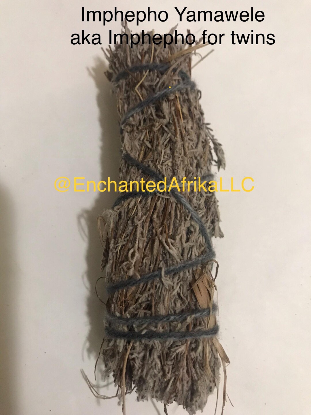 IMPHEPHO: South African Smudge Stick, Air for the Spirits, Imphepho ...