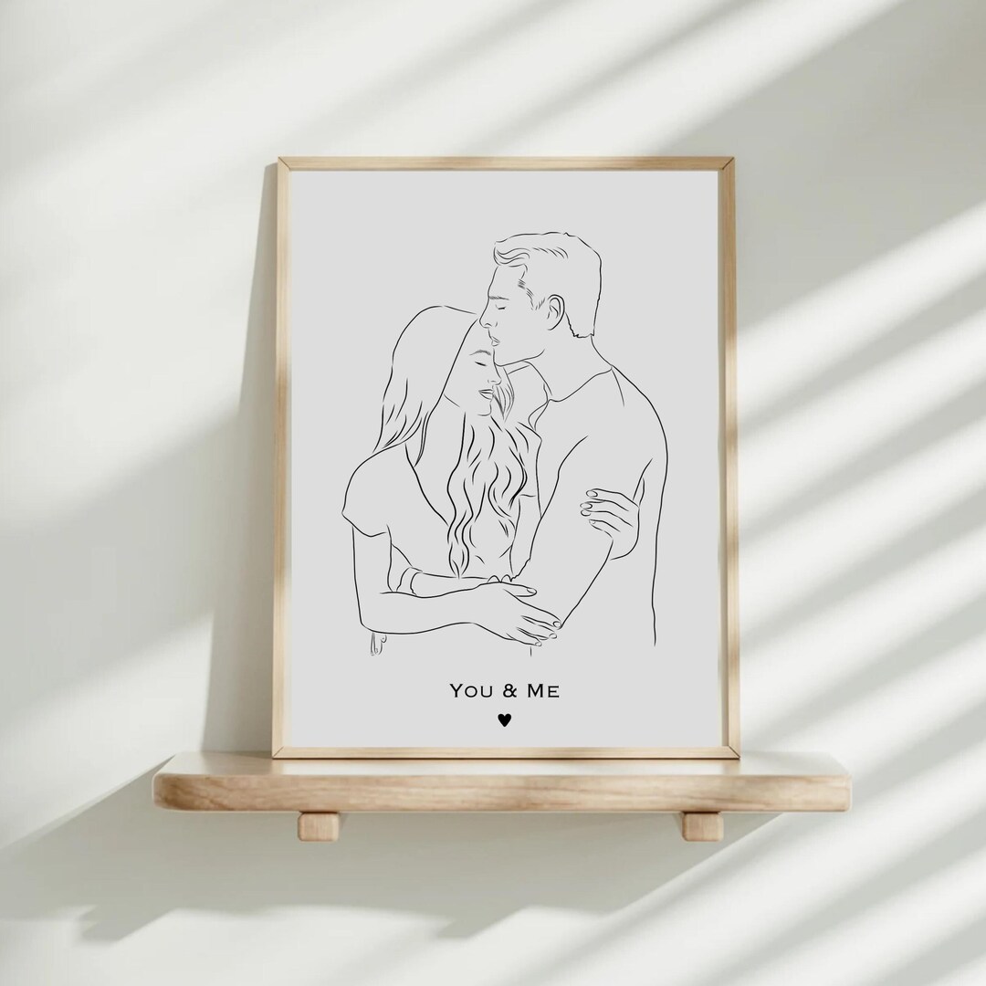 Your Photo as a Drawing, Line Art Picture, Picture Converted Into Line ...