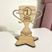 Personalized Wooden Trophy - Etsy