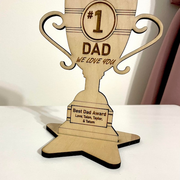 Wood Trophy - Etsy