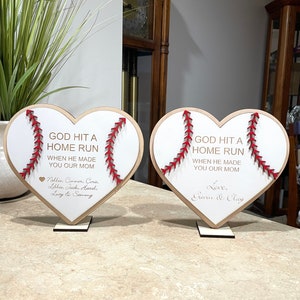 God Hit A Home Run, Mother’s Day Gift, Father Day Gift, Grandparents ...