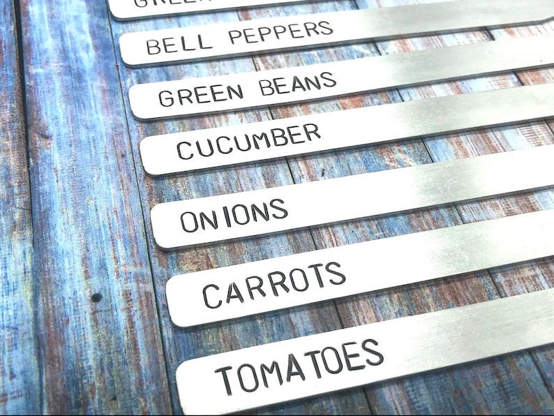 Garden Label Sticks, Vegtable Garden Labels, Garden Accessories, Garden ...