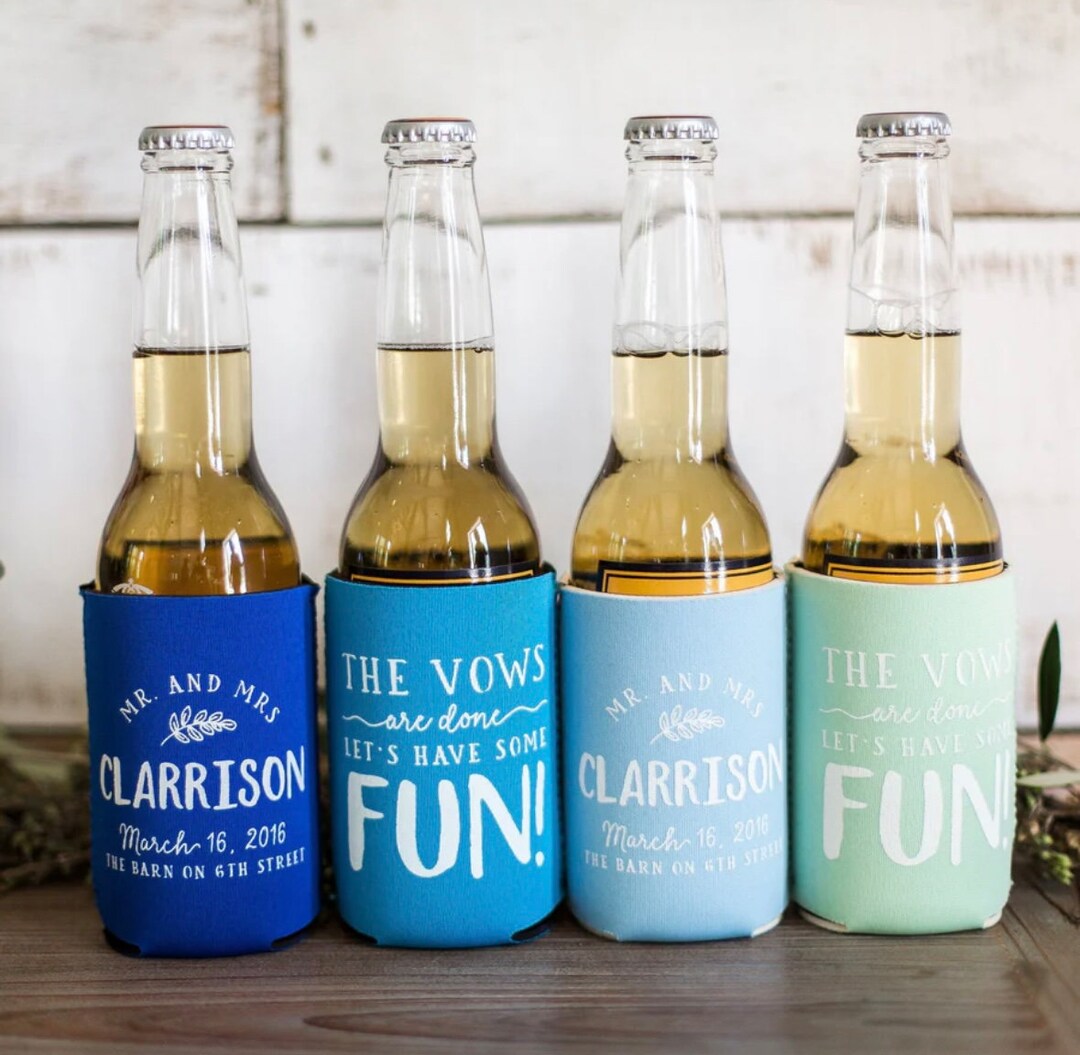 Koozies, Company Koozies, Wedding Gifts, Parade Gifts. - Etsy