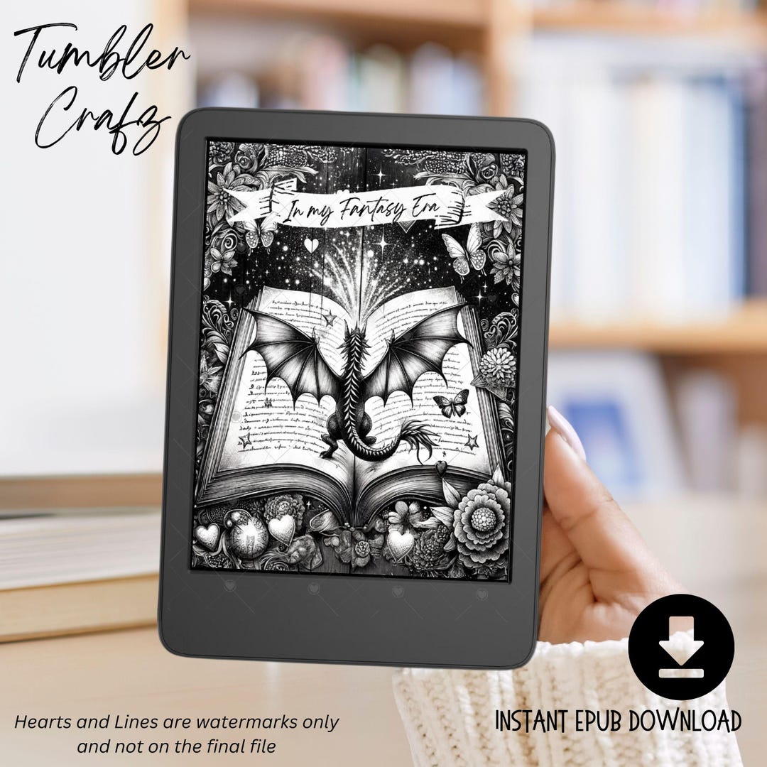 Kindle Lock Screen - Dragon Fantasy Background - Custom Kindle ...