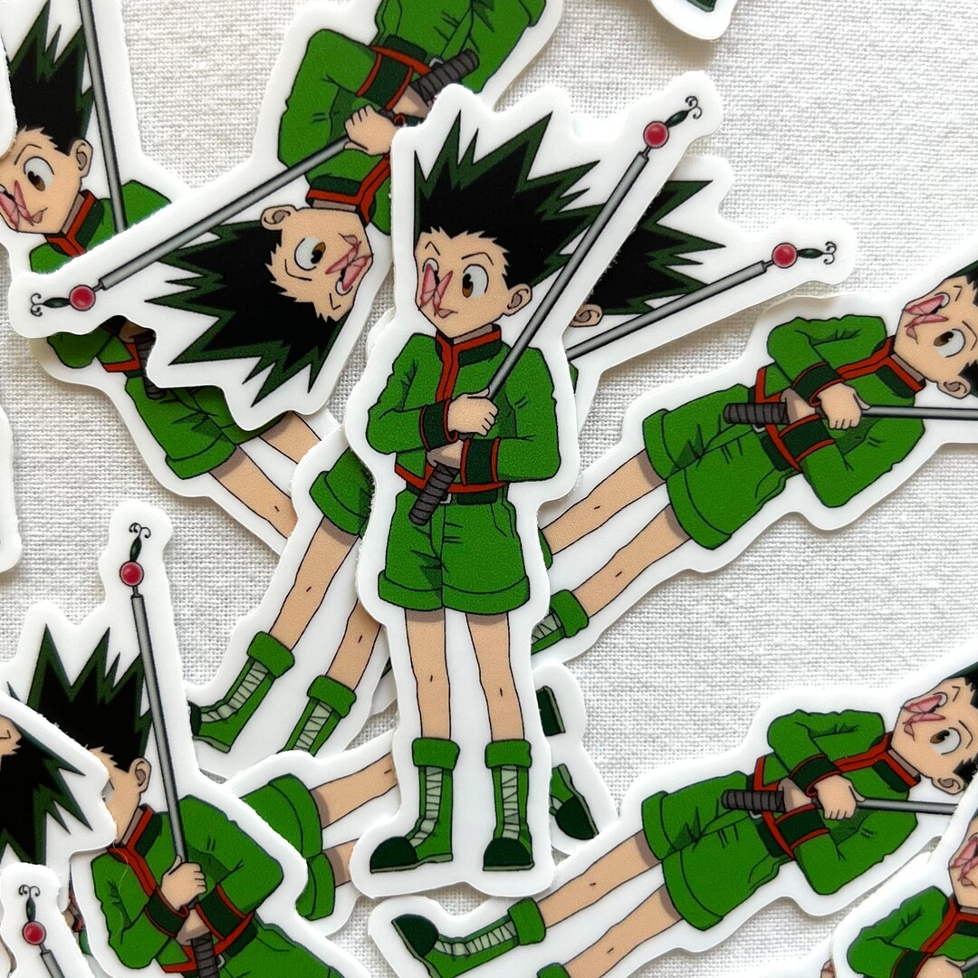 Hunter Anime Stickers Anime Stickers Laptop Sticker Water Bottle ...
