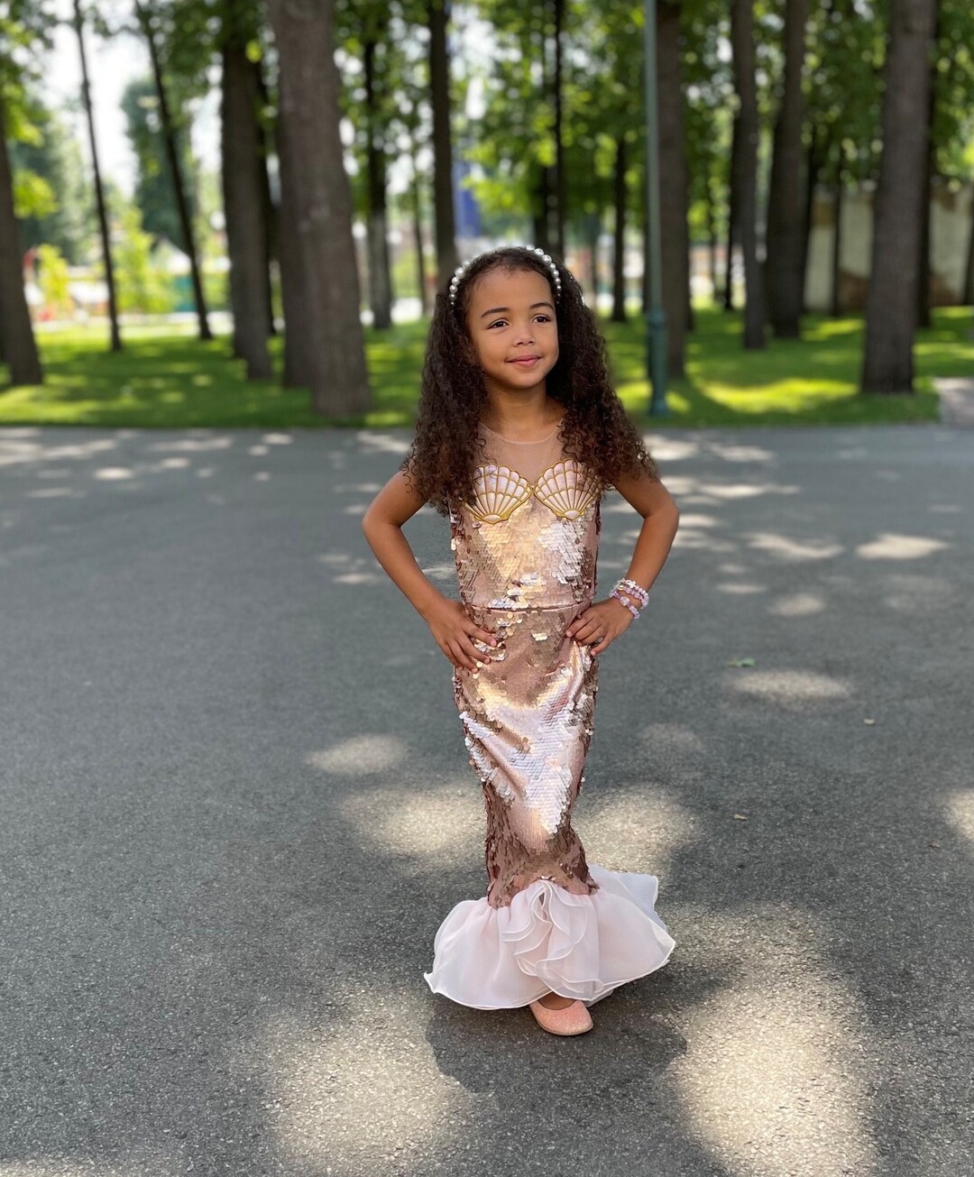 Whimsical Mermaid Party Outfit: Stand Out With a Mermaid Dress and Fin ...