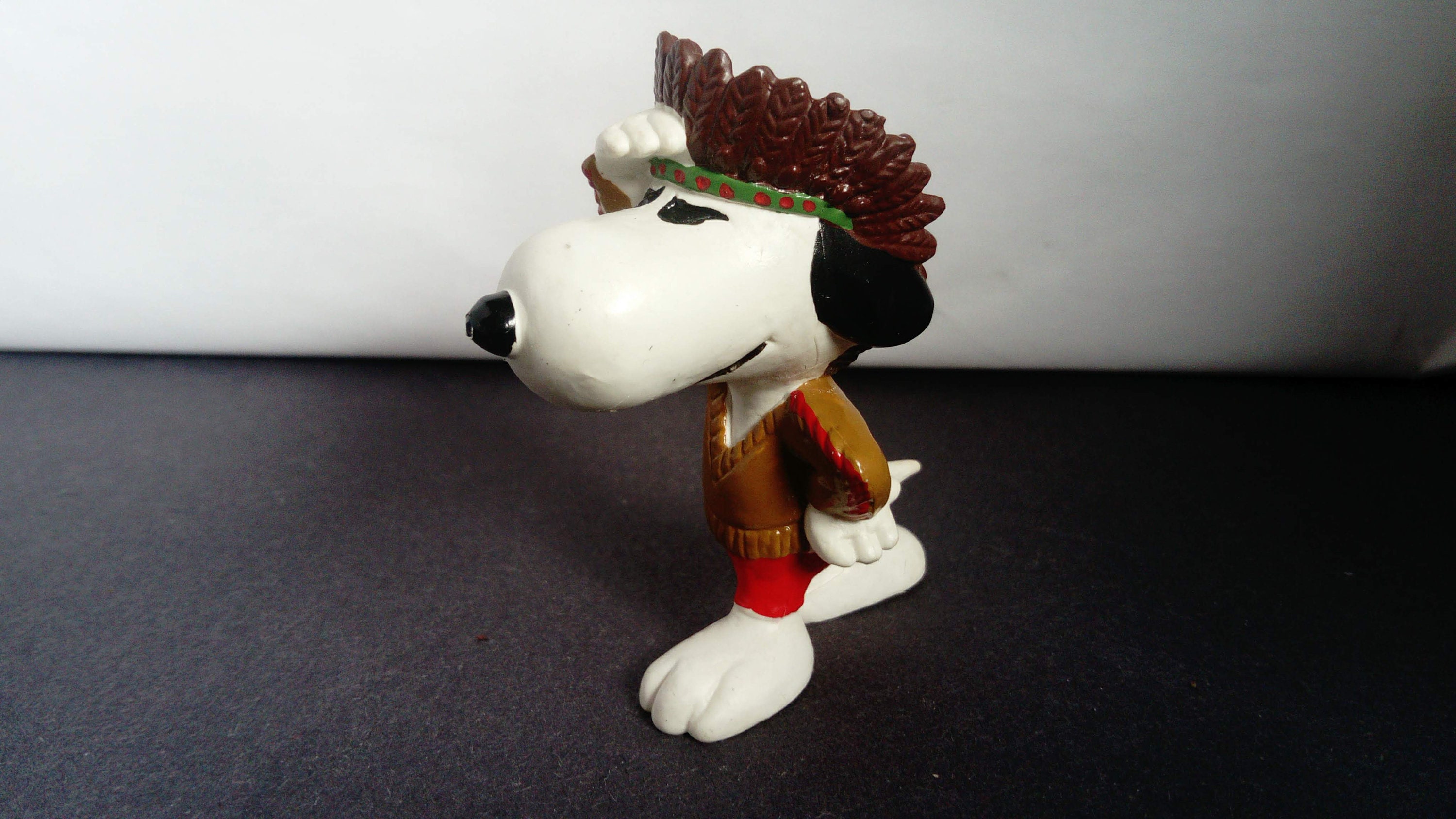 2.5 Pvc Figure Native American Snoopy United Feature - Etsy