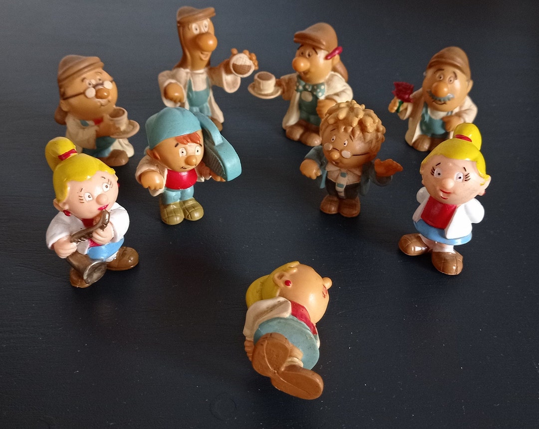 9 X 2 PVC Tetley Tea Folk Characters 1994/5 Lyons - Etsy