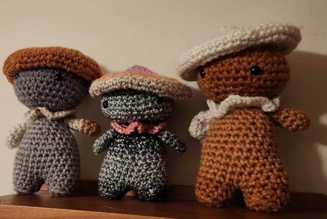 Mushroom Pal, Cute Plushie, Cottagecore Plushie Decor - Etsy