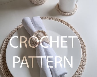Crochet Charger Plate Patterns - Etsy