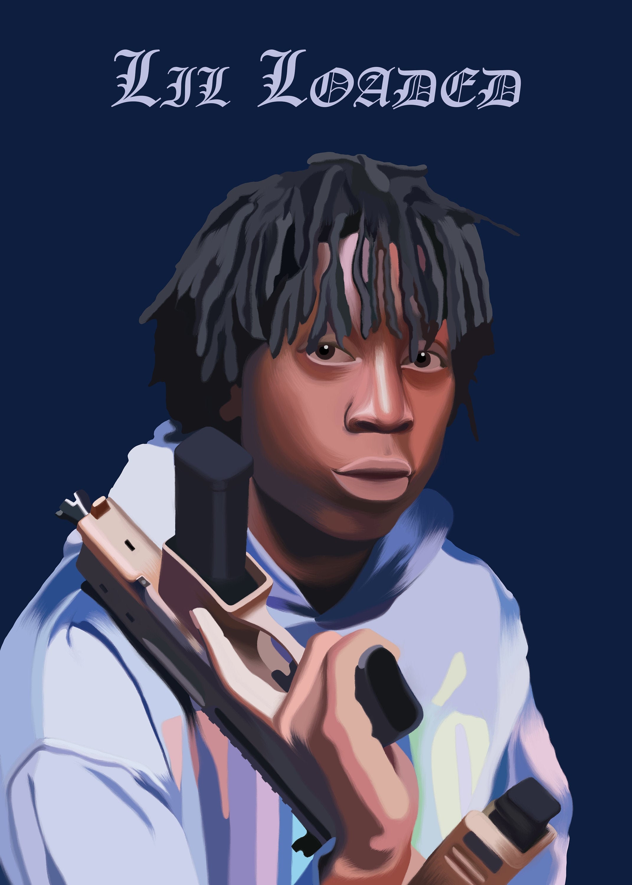 Printable Lil Loaded Poster | Etsy