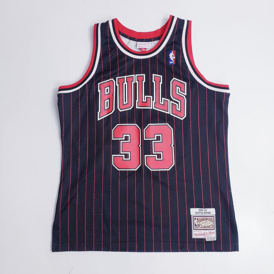 Vintage 1995-96 Scottie Pippen Chicago Bulls Jersey Medium Chicago ...