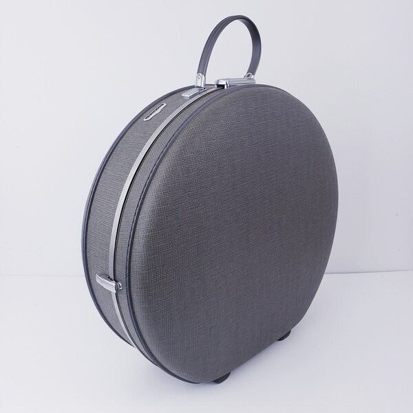Round Suitcase - Etsy