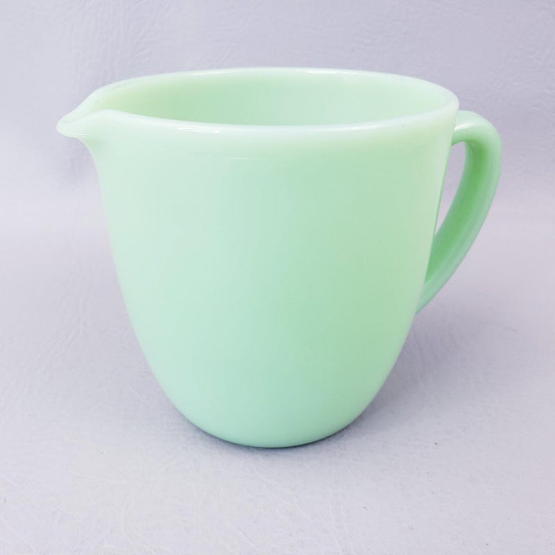 Jadeite Pitcher - Etsy