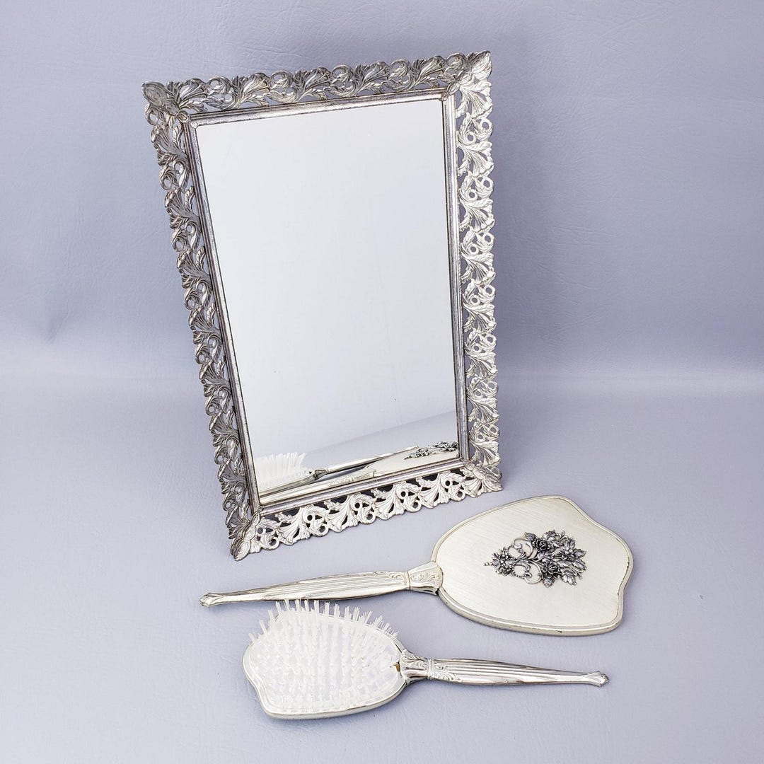 Vintage Vanity Set, Vintage Bedroom Dresser Set, Vintage Beauty ...