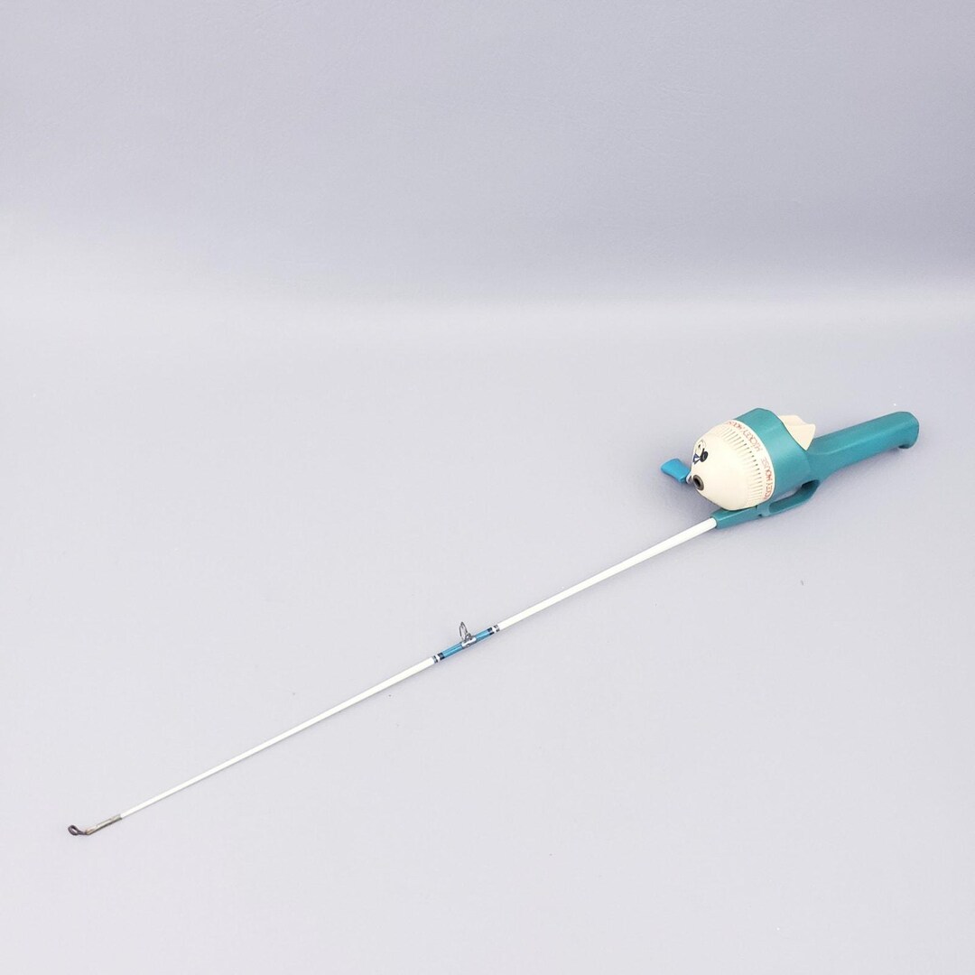 1988 Vintage Disney Mickey Mouse Zebco Brunswick Kids Fishing Pole Rod ...