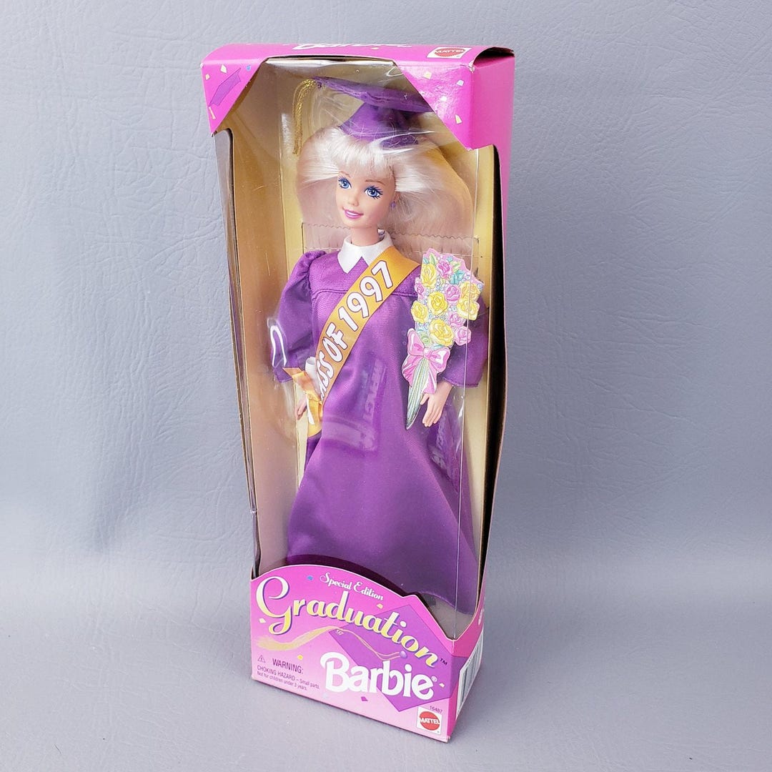 1997 Vintage Barbie Doll Graduation Barbie Mattel Special Edition in ...