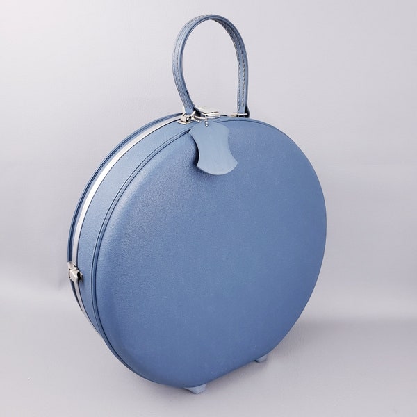 Round Suitcase - Etsy