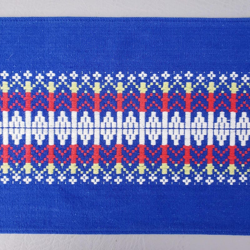 Swedish Table Runner - Etsy