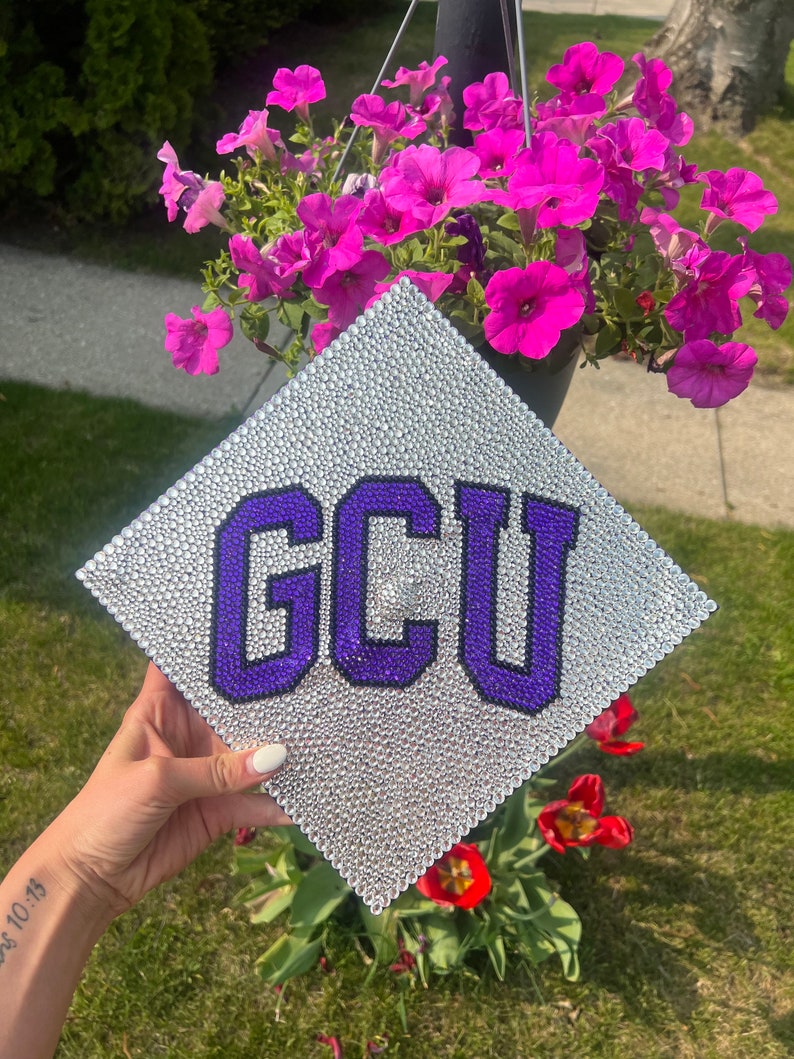 Custom Rhinestone Graduation Cap - Etsy