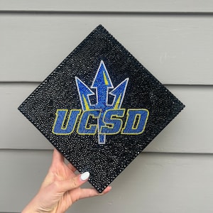 Custom Rhinestone Graduation Cap - Etsy