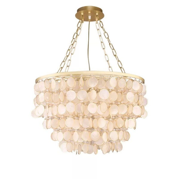 Shell Chandelier - Etsy