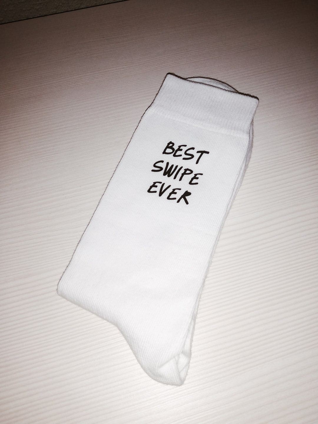 Best Swipe Ever Socks - Gift for Boyfriend - Swipe Anniversary Gift ...
