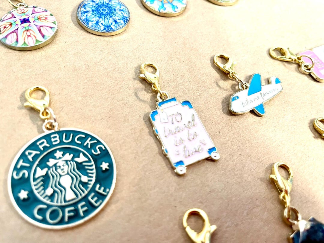 Traveler's Notebook Multicolor Vintage Charms | Bracelet Charm ...