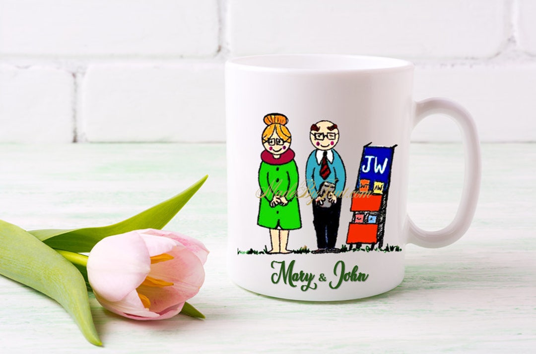 JW Clip Art Digital Vector Portrait Print Joy of Conventions - Etsy