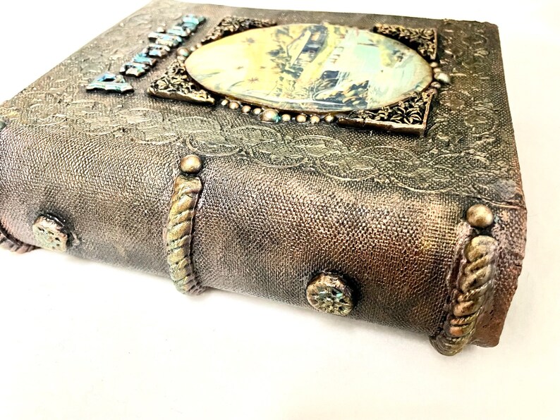 Antique Decorative Vintage Book Box Trinket Gift Jewelry Box - Etsy