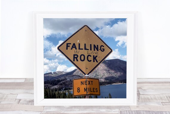 Falling in Love Rocks Photographic Print - Etsy UK