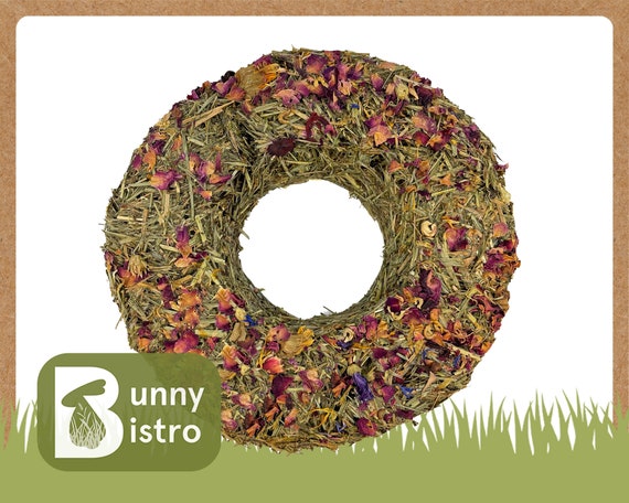 Bunny Bistro Natural Forage Rings Large Nibble Treats - Etsy UK