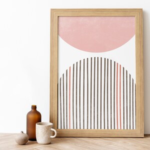 Line Art Gallery Wall Set Minimalist Print Set Mid Century Modern Art ...
