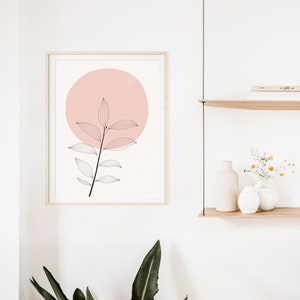 Line Art Gallery Wall Set Minimalist Print Set Mid Century Modern Art ...