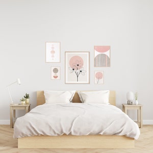 Line Art Gallery Wall Set Minimalist Print Set Mid Century Modern Art ...