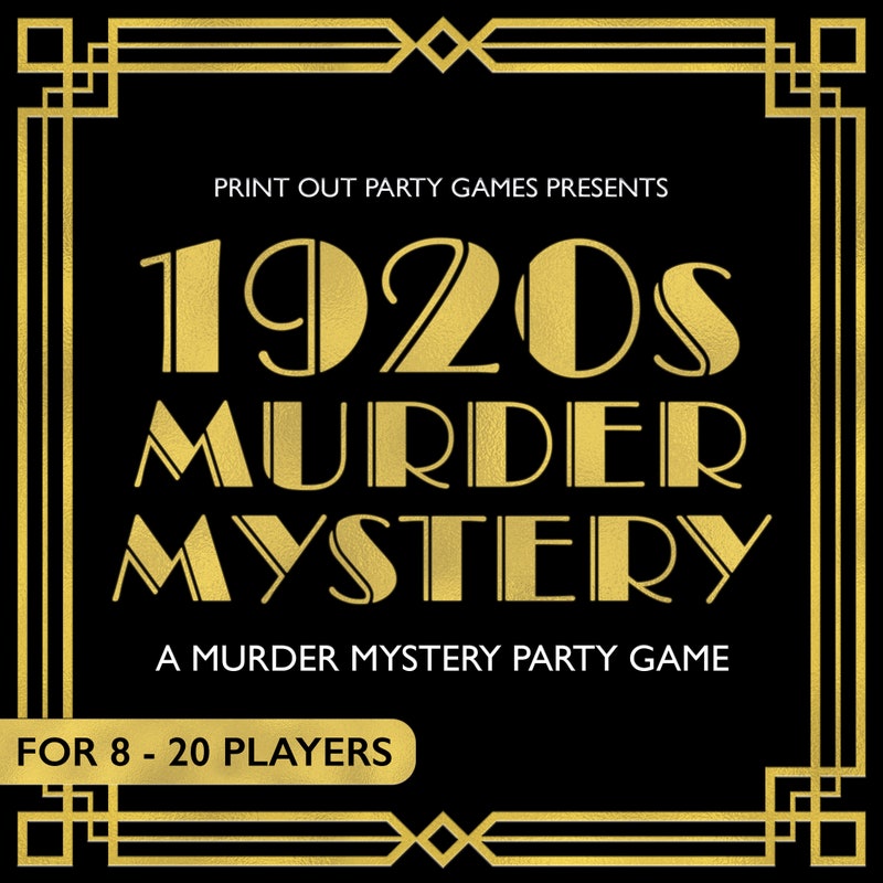 Murder Mystery - Etsy