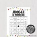 Christmas Jingle & Mingle Ice Breaker Game Find the Guest - Etsy UK