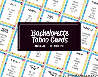 90s Taboo Cards - Etsy