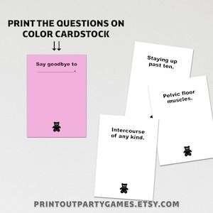 Editable Version of Humans Against Baby Showers - Etsy