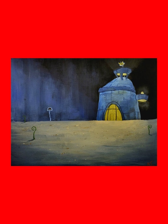 Spongebob Rock Bottom Bathroom