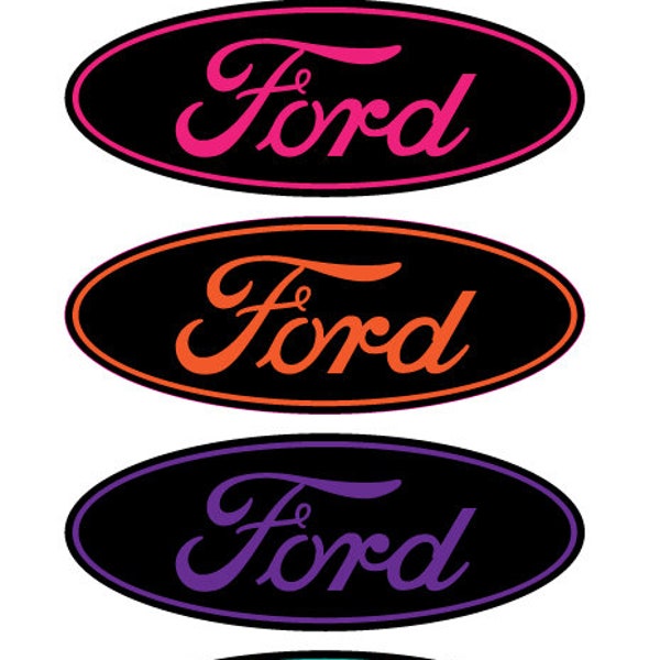 Ford Center Cap Decal - Etsy